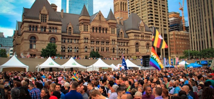 Gay Pride Toronto 2026 A truly international event not to be missed.