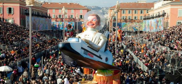 Karneval von Nizza 2026 Karneval an der französischen Riviera!