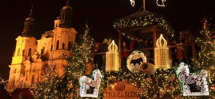 Praagse kerstmarkten 2025