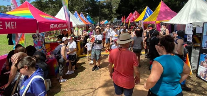 Newcastle Pride NSW 2026 out n’ proud series of events