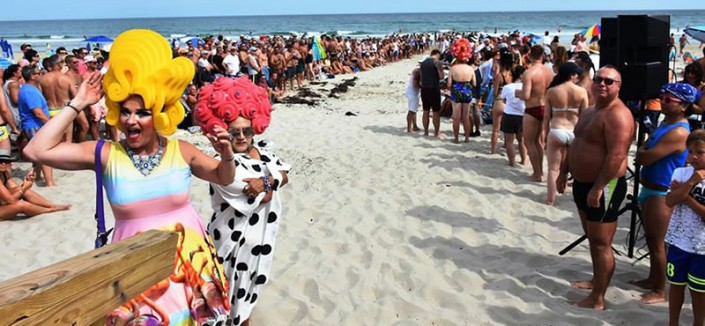 Mr Gay Ogunquit 2026 met veel hete jongens in kleine zwembroeken
