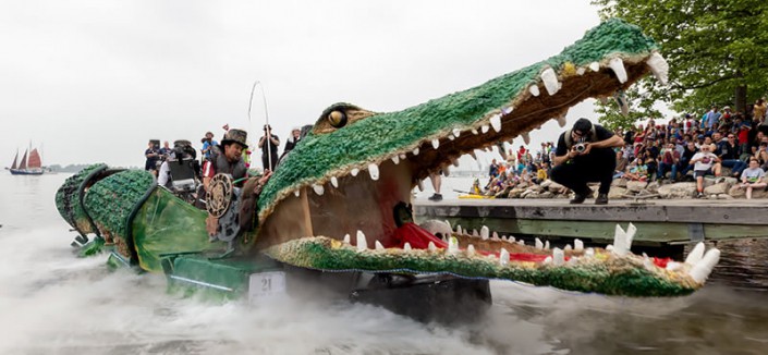 Baltimore Kinetic Sculpture Race 2026 human-powered sculptures